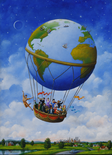 Gallery 444 San Francisco : Rafal Olbinski : Adventure Of Abstract Concepts